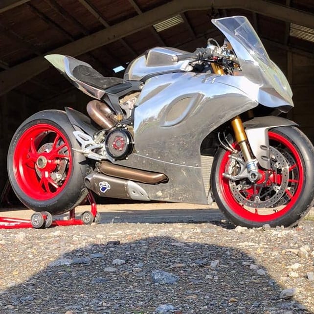 Custom : Jan Vanelslande’s custom Ducati Panigale - Adrenaline Culture ...