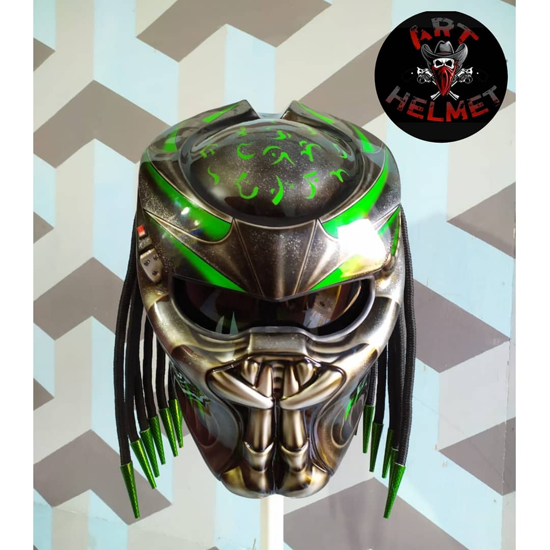 Custom made Predator style helmets from Indonesia - Adrenaline Culture ...